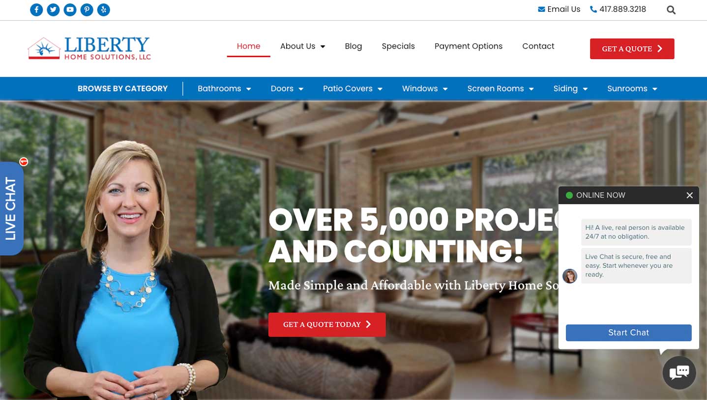 Liberty Home Solutions, LLC - 417 Marketing