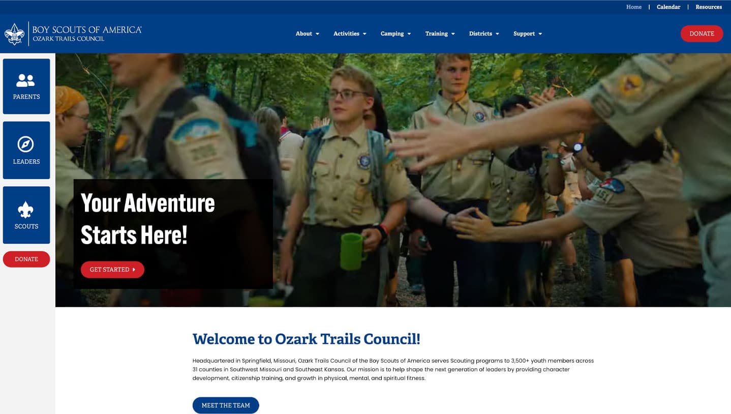 Ozark Trails Council - 417 Marketing