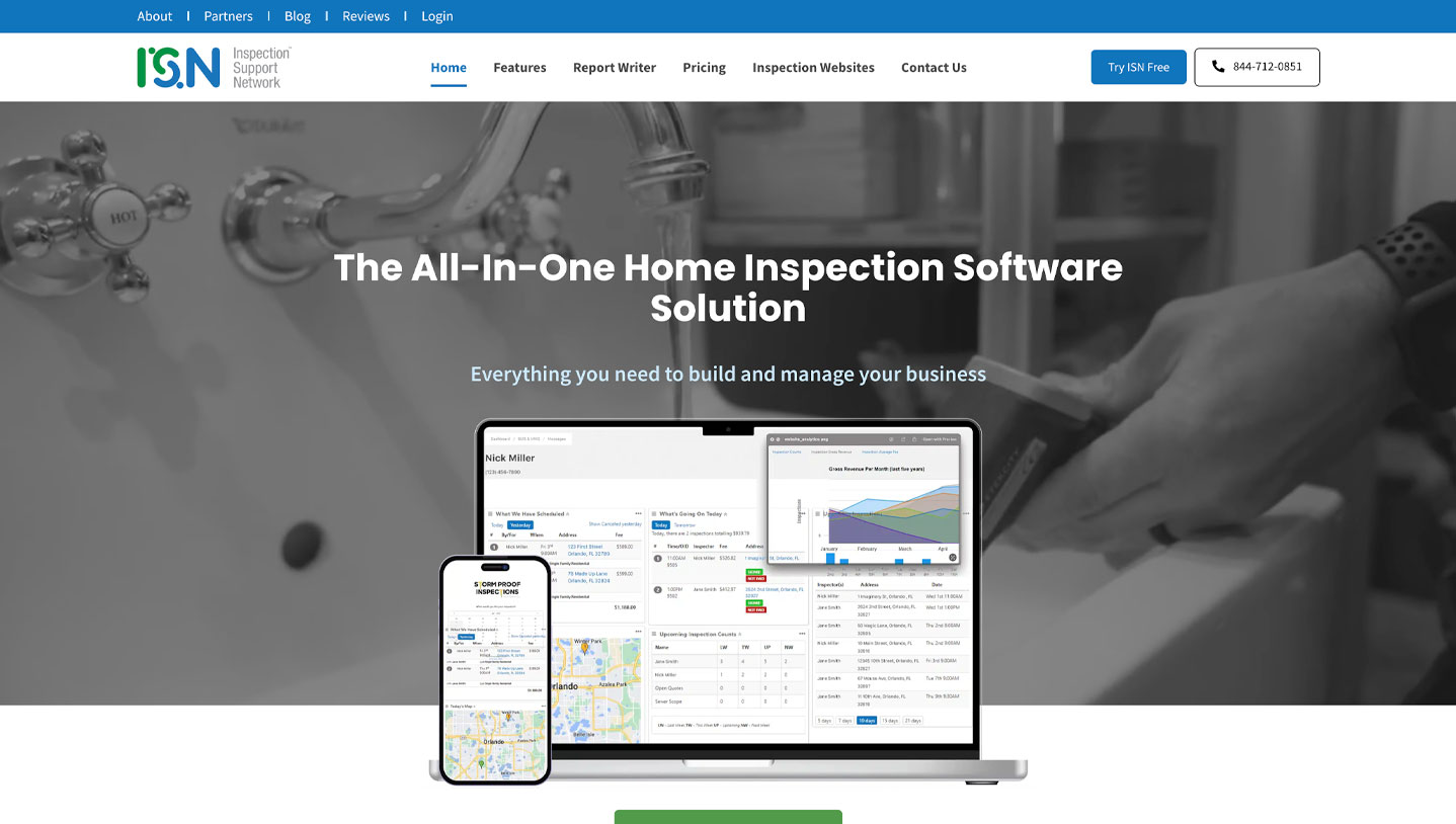 Inspection Support Network - 417 Marketing