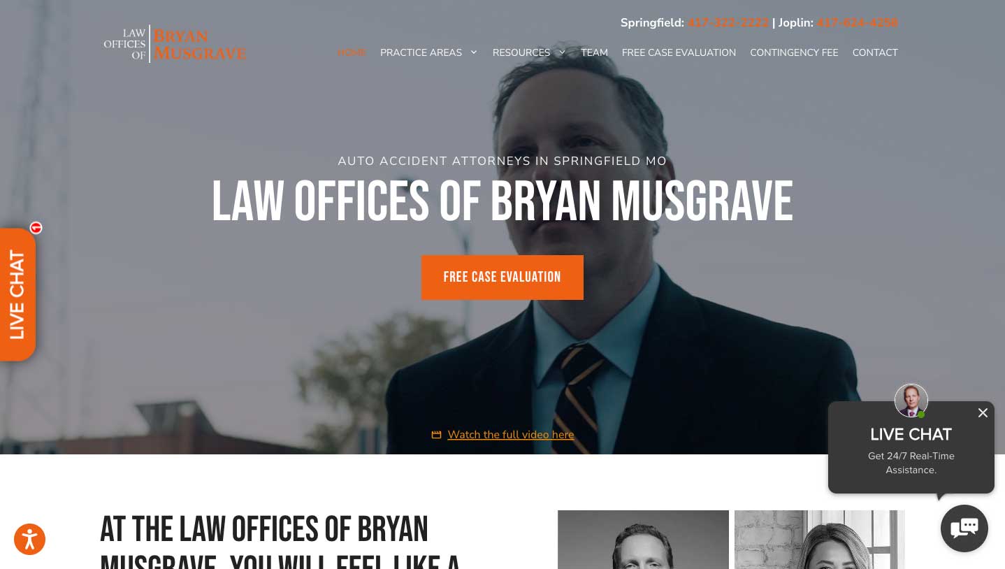 Law Offices of Bryan Musgrave - 417 Marketing