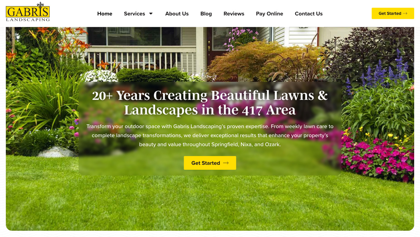 Gabris Landscaping - 417 Marketing